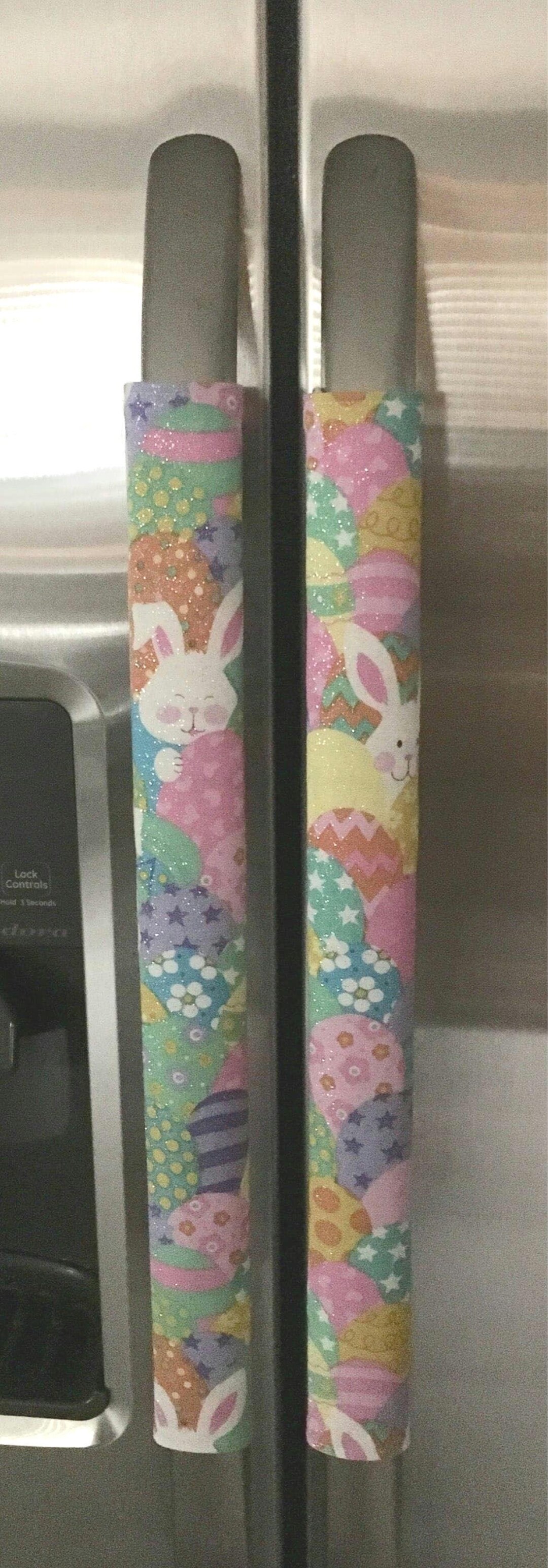Easter Appliance/refrigerator Door Handle Covers/set of 3/kitchen Decor ...
