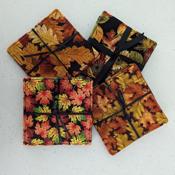 Fall Coasters - Etsy
