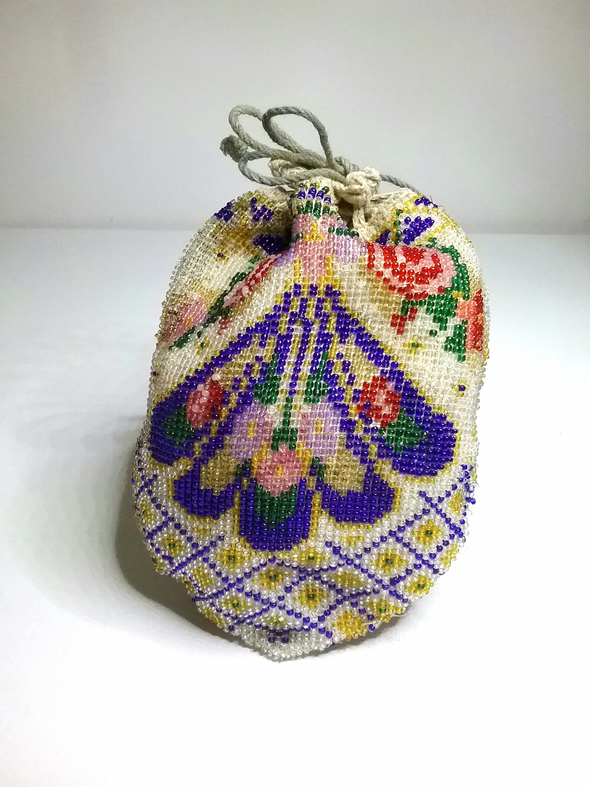 Edwardian Beaded Reticule - Etsy