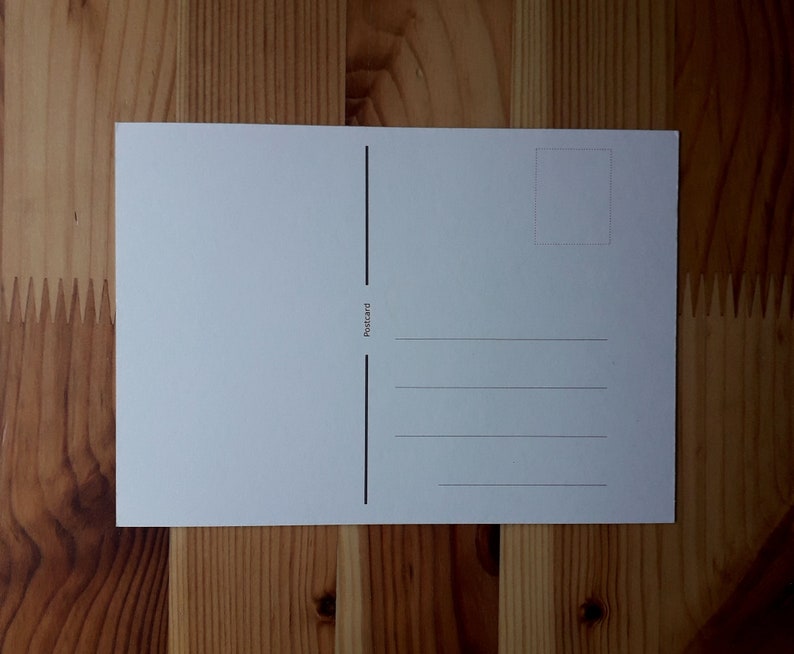 Postage Stamp Collage, ORIGINAL, UNIQUE, Postcard Size, Hungarian Folk ...