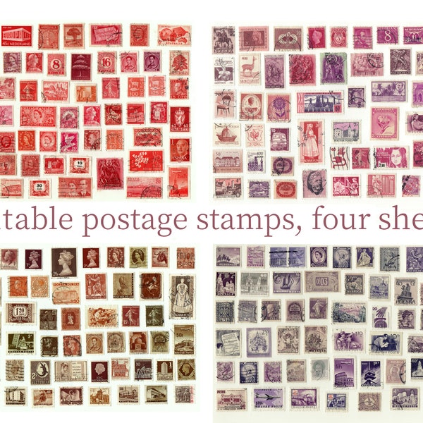 Antique Stamps - Etsy