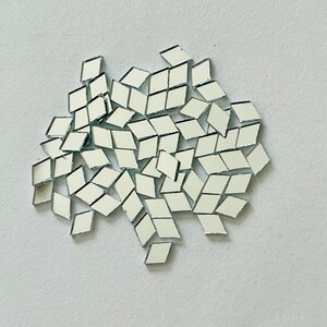 Rhombus Craft Glass Silver Mirror Tiles Best Quality Multisize 5 Mm, 9 ...