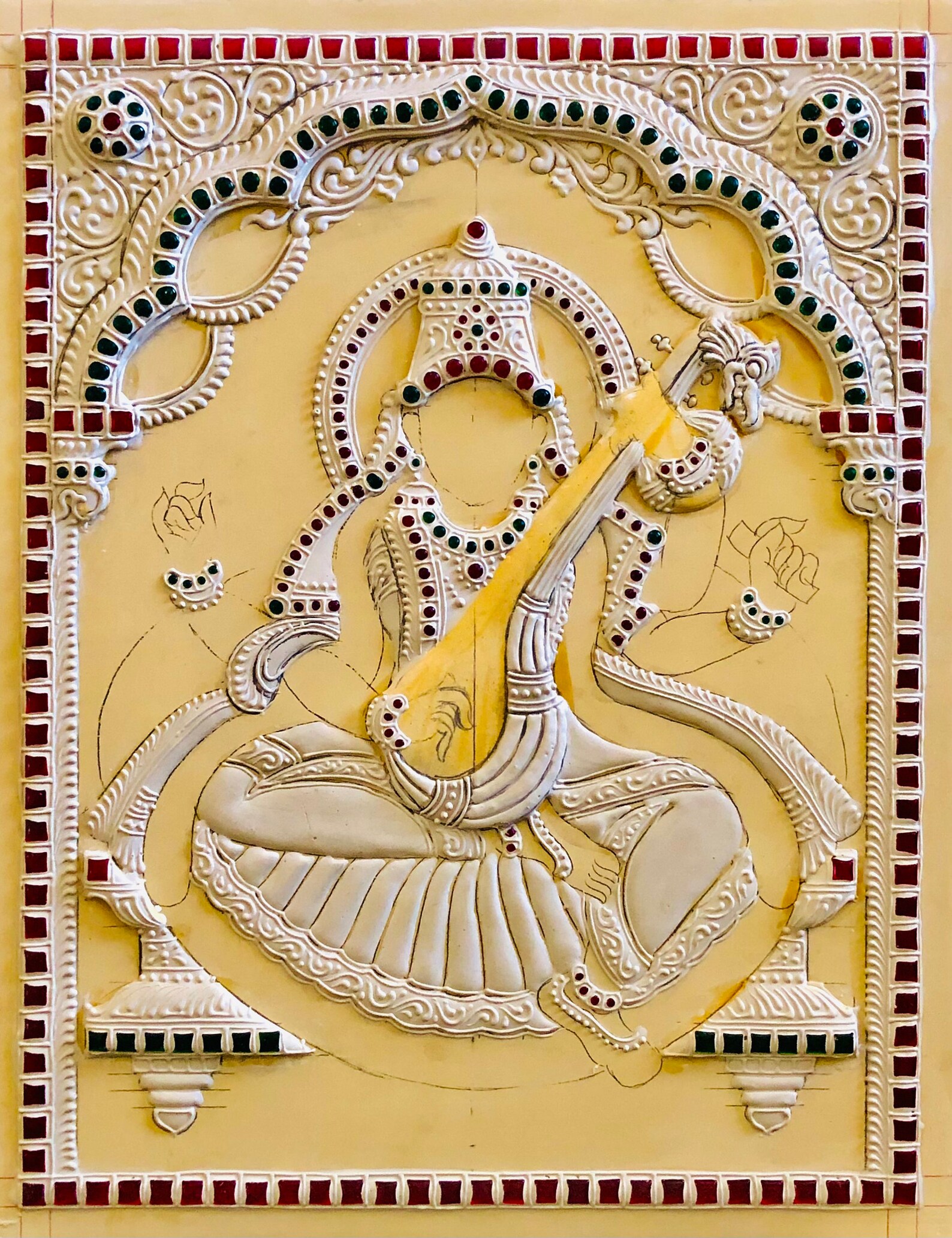 11x14 Size Tanjore Painiting Muck Board Diy Kit - Etsy