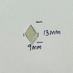 Rhombus Craft Glass Silver Mirror Tiles Best Quality Multisize 5 Mm, 9 ...