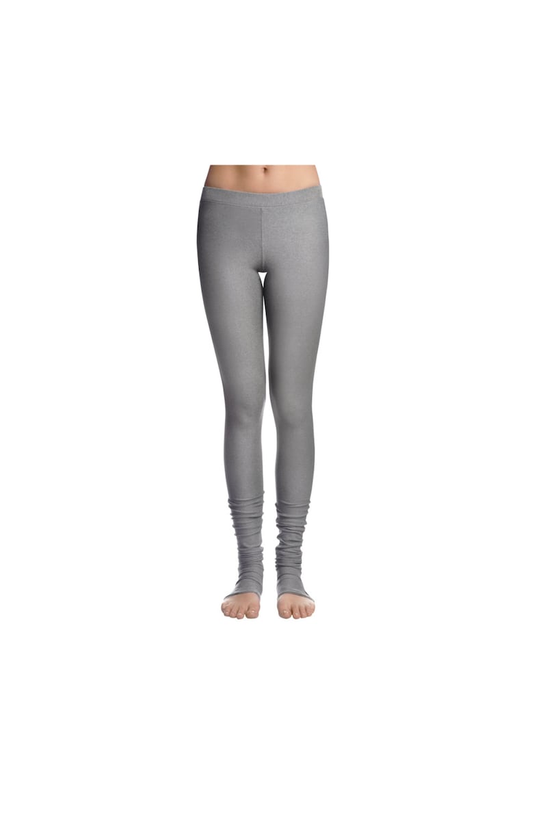 Extra Long Yoga Leggings - Special Leggings With Spats - Women's Yoga ...