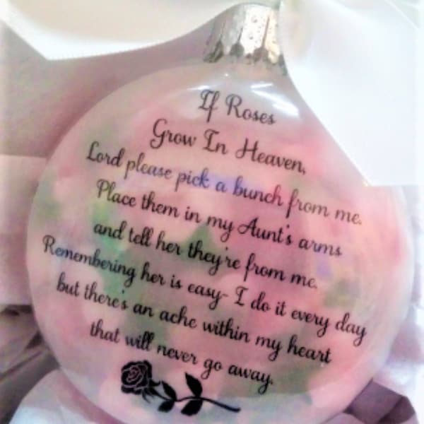 Roses Grow in Heaven - Etsy