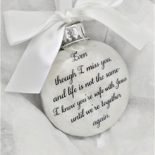 Christmas Ornaments Loved One Passing - Etsy