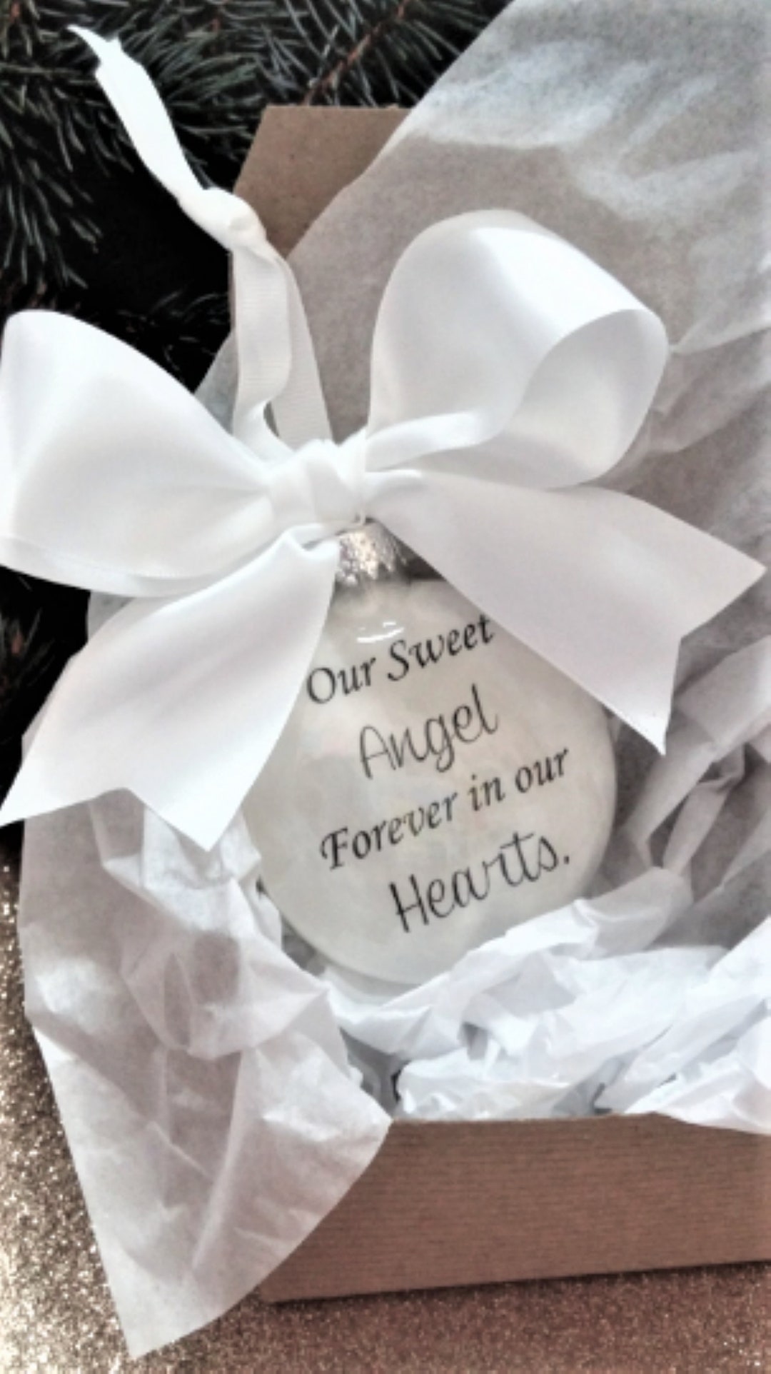 Memorial Christmas Ornament: Baby Loss Remembrance Keepsake - Etsy