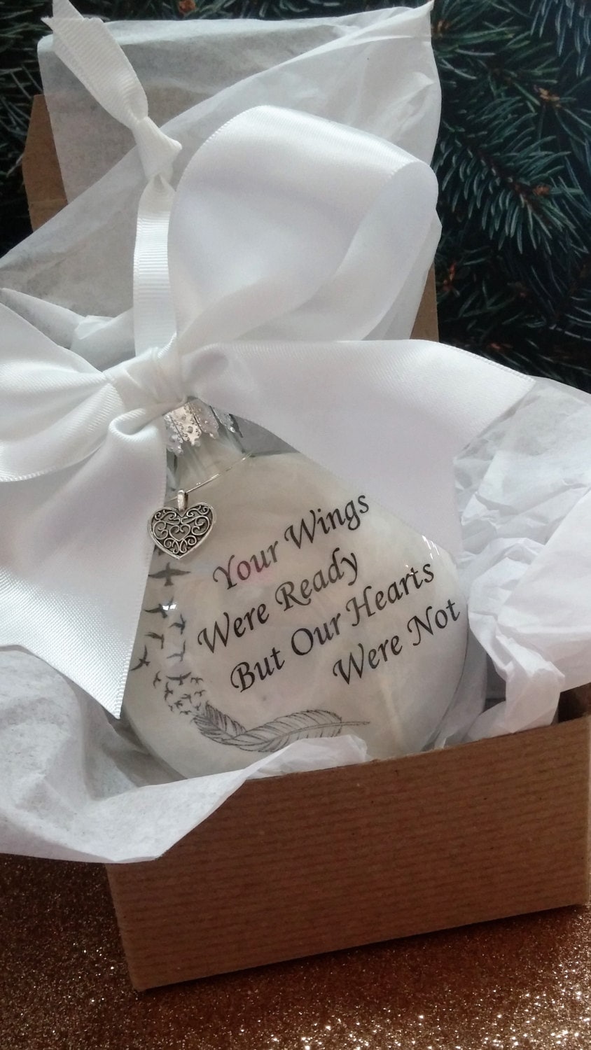 In Memory Christmas Ornament Personalized Keepsake Gift Loss of Husband ...