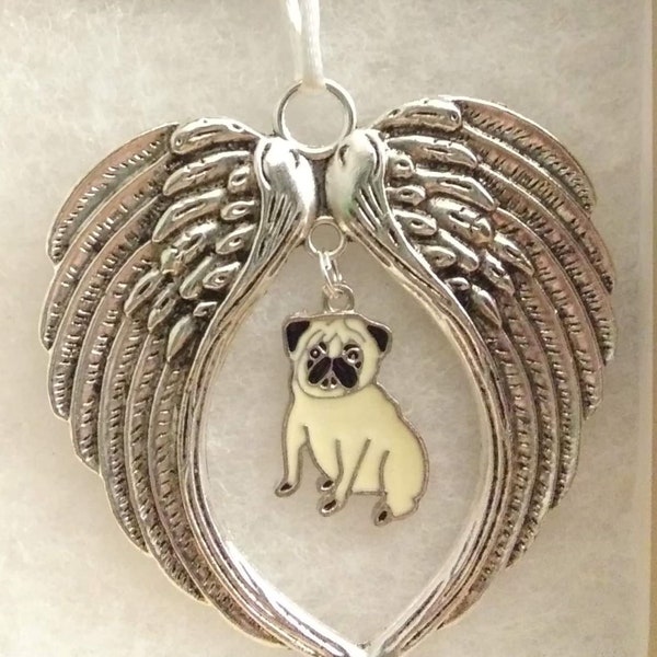 Pug With Wings - Etsy