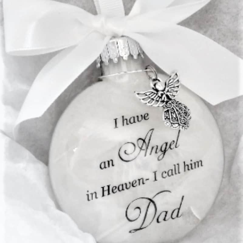 Memory Ornament Dad Papa - Etsy