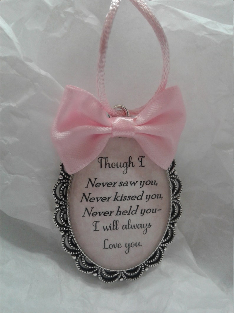 Miscarriage Memorial Ornament Sympathy Gift Keepsake in Memory ...