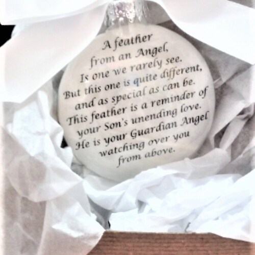 In Memory Gift Memorial Remembrance Christmas Ornament as Long - Etsy