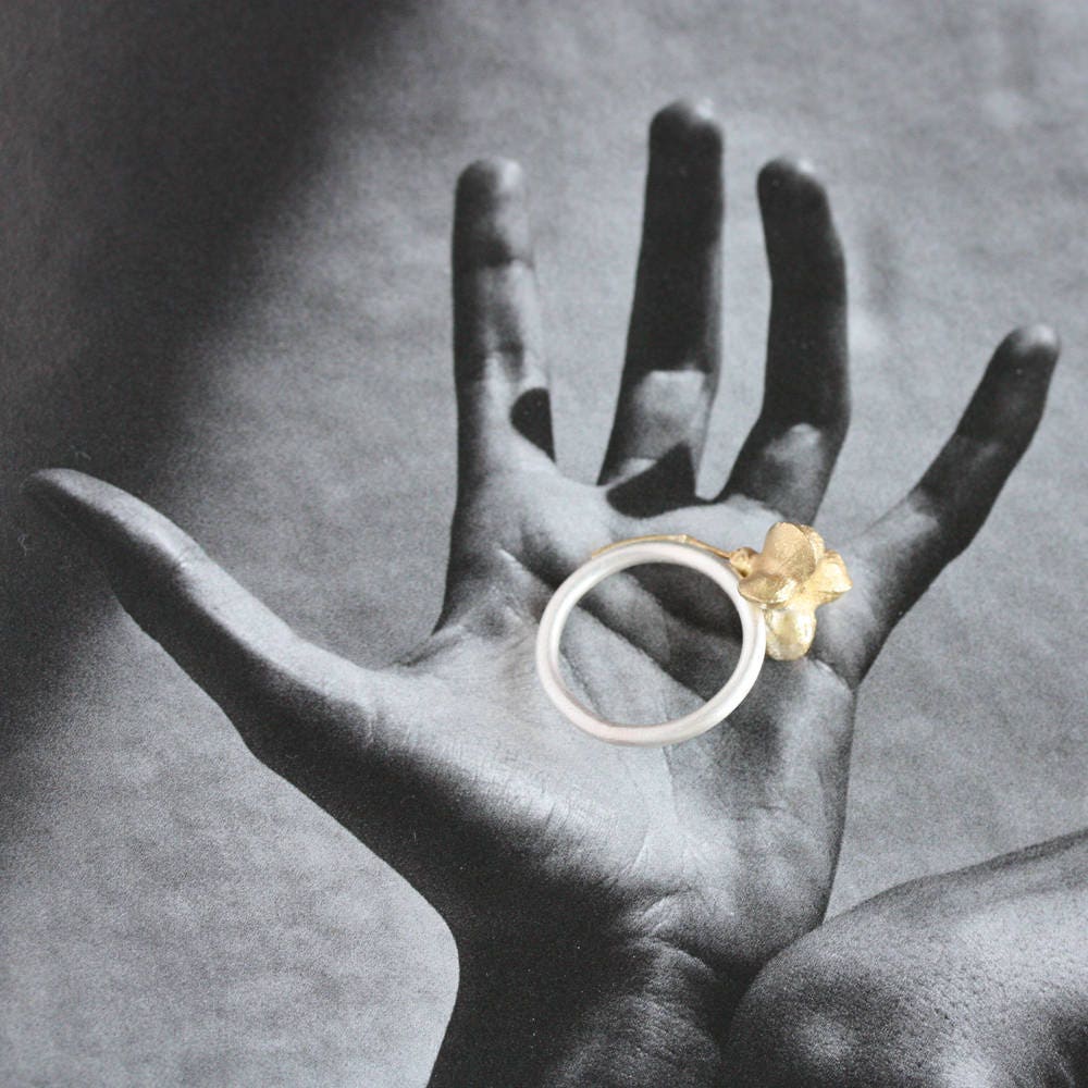 Ring Spindle in Brass and Silver - Etsy