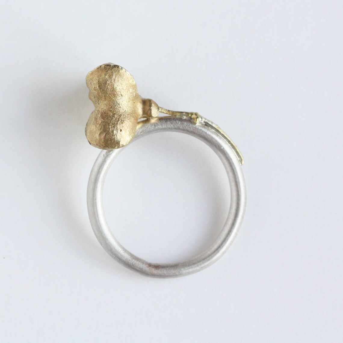 Ring Spindle in Brass and Silver - Etsy