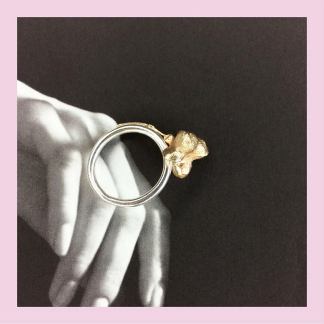 Ring Spindle in Brass and Silver - Etsy