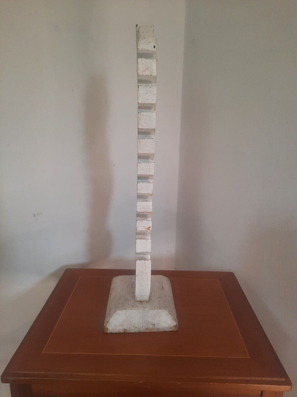 Large Vintage Wooden Shabby Chic Sea Horse Free Standing Figure 54 X 18 ...