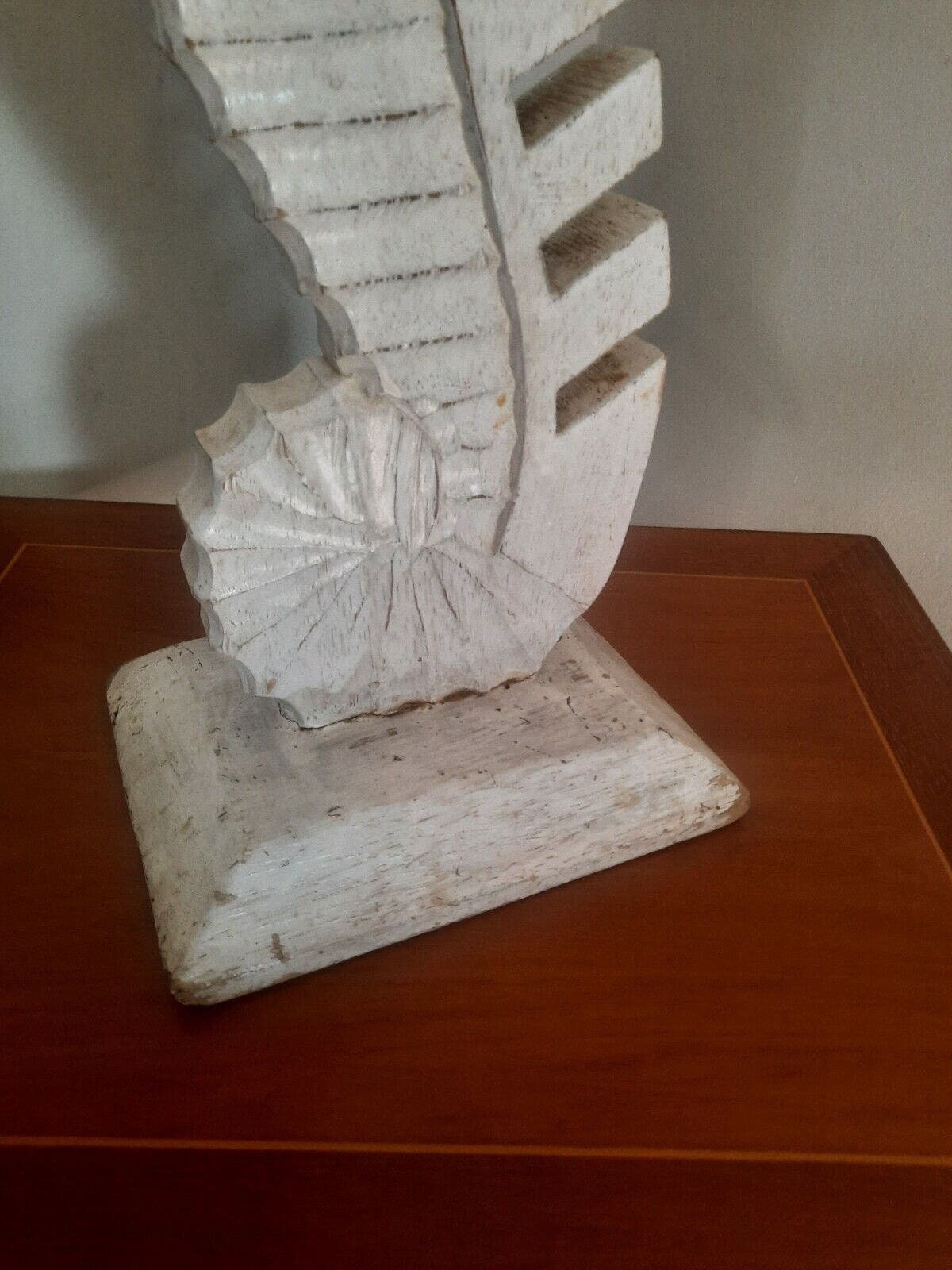 Large Vintage Wooden Shabby Chic Sea Horse Free Standing Figure 54 X 18 ...