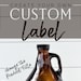 4 Inch Custom Labels - Design Your Own Label - Waterproof Vinyl Labels ...