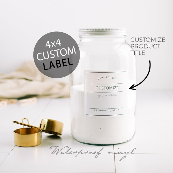 Canister Labels - Etsy