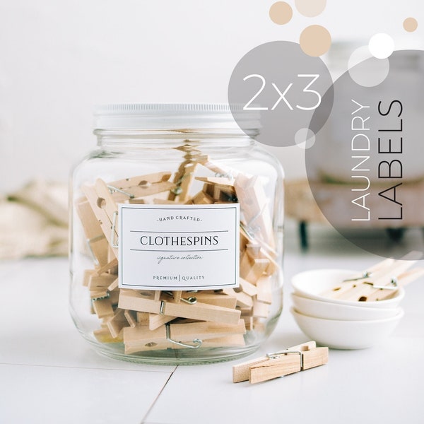 Laundry Labels - Etsy