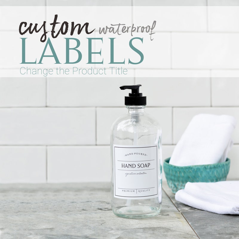 Body Oil Bottle Custom - Etsy