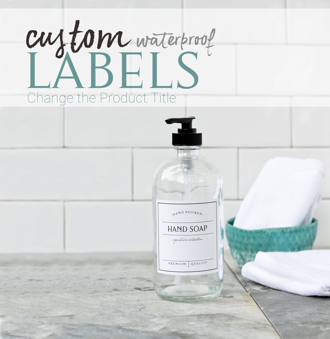 3" Custom Labels - Design Your Own Label - Waterproof Vinyl Labels ...