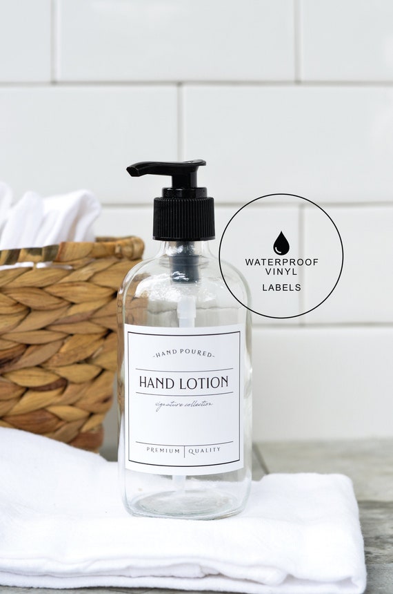 Small 2.5 SIGNATURE Labels Waterproof Vinyl Labels - Etsy