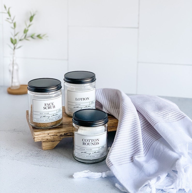 2"x3" LABELS - Waterproof Vinyl Labels - Jar Labels - Hand Soap Label ...