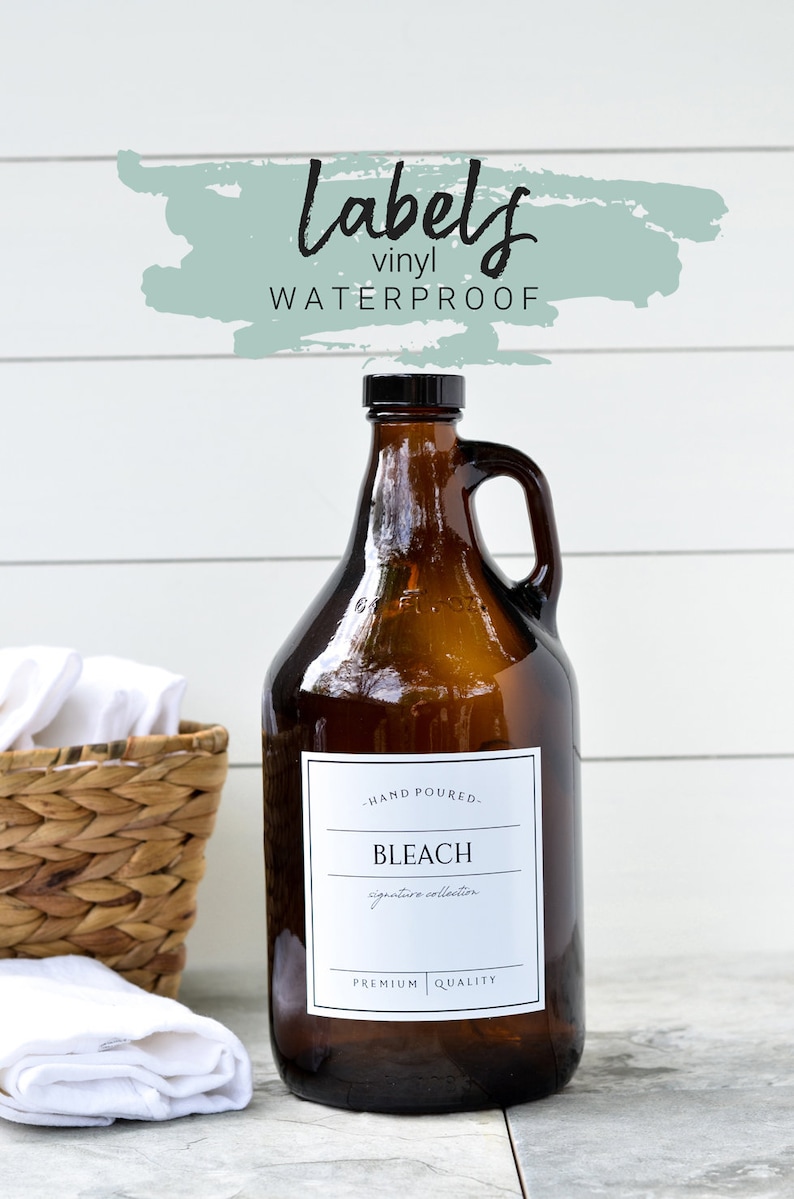 4x4 SIGNATURE Style Labels Waterproof Vinyl Labels Large - Etsy Canada