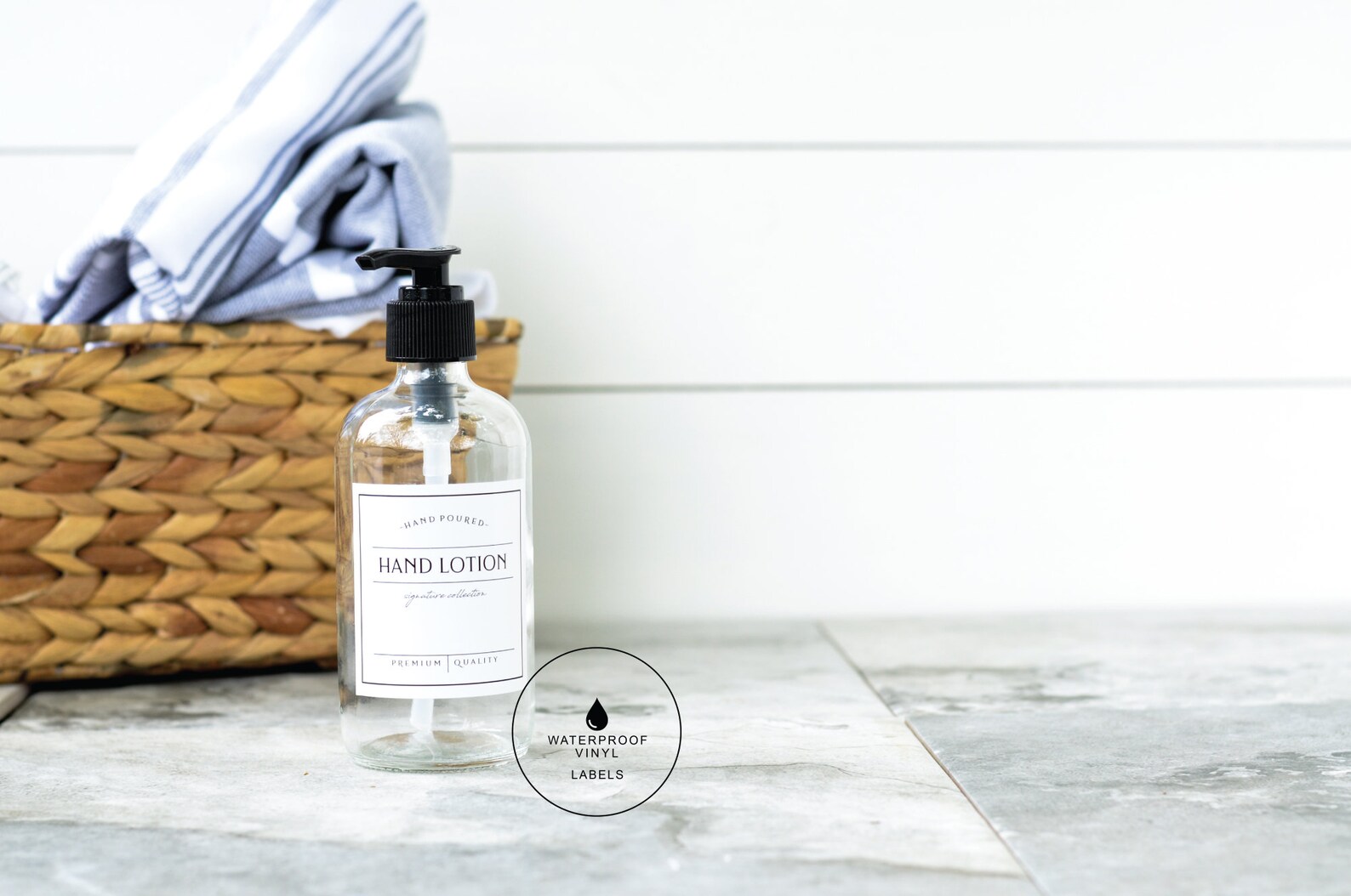 Small 2.5 SIGNATURE Labels Waterproof Vinyl Labels - Etsy