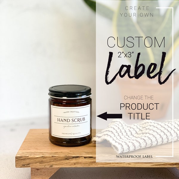 Body Scrub Labels - Etsy