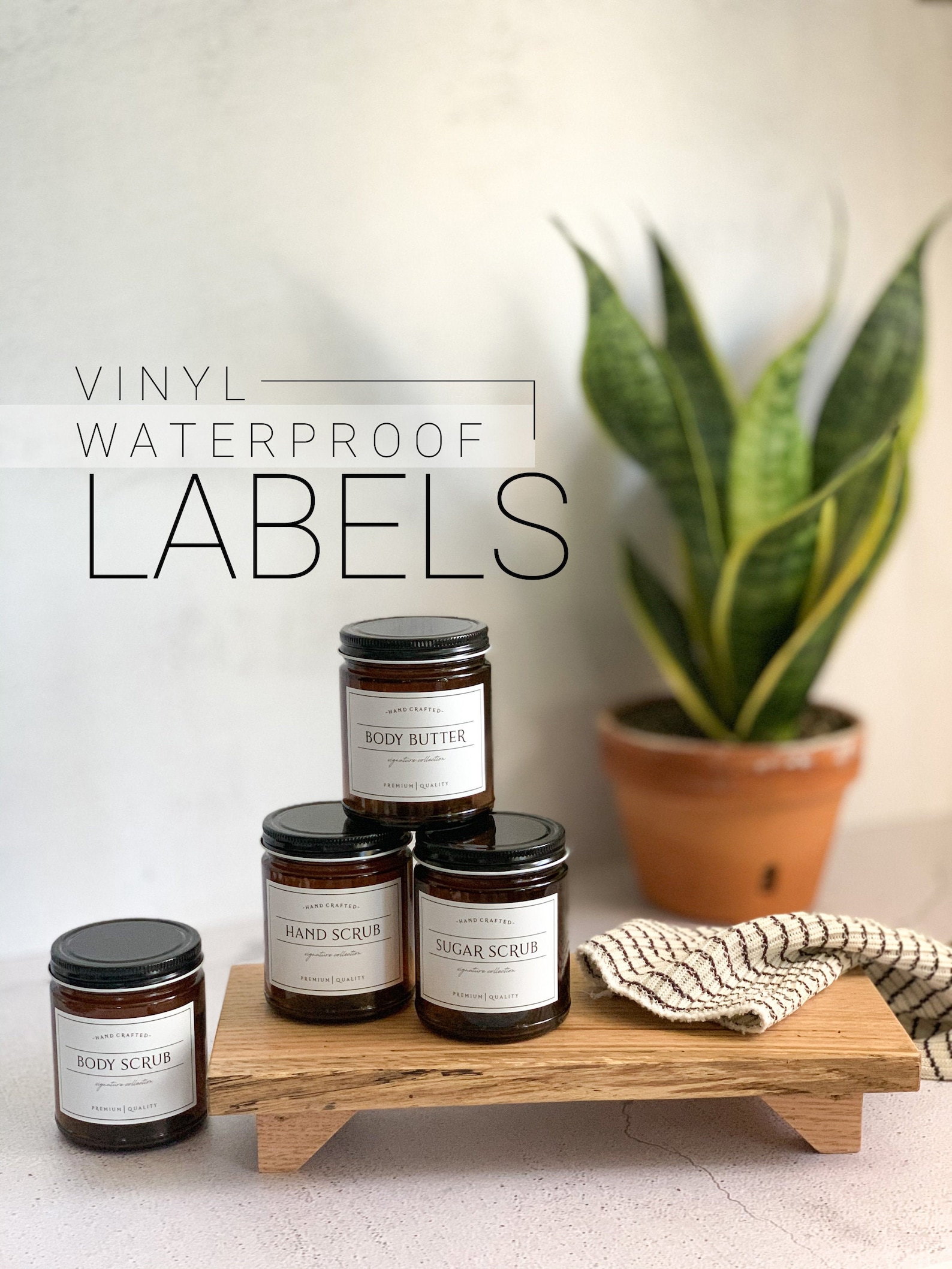 2x3 LABELS Waterproof Vinyl Labels Jar Labels - Etsy