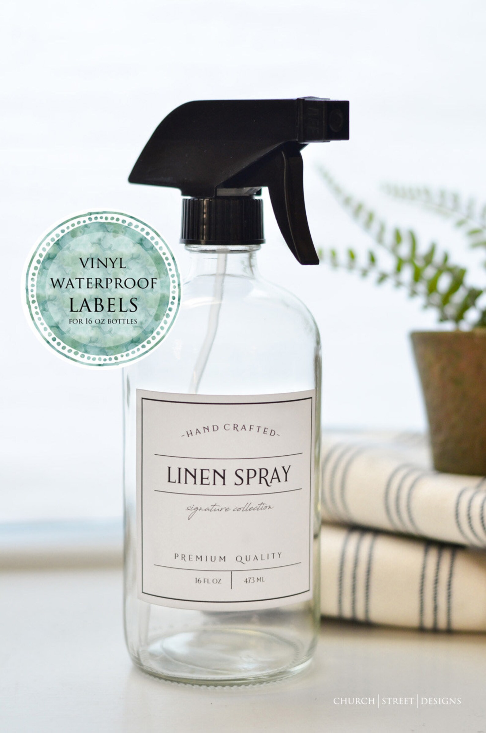 3 Designer Labels Waterproof Vinyl Labels All Purpose | Etsy