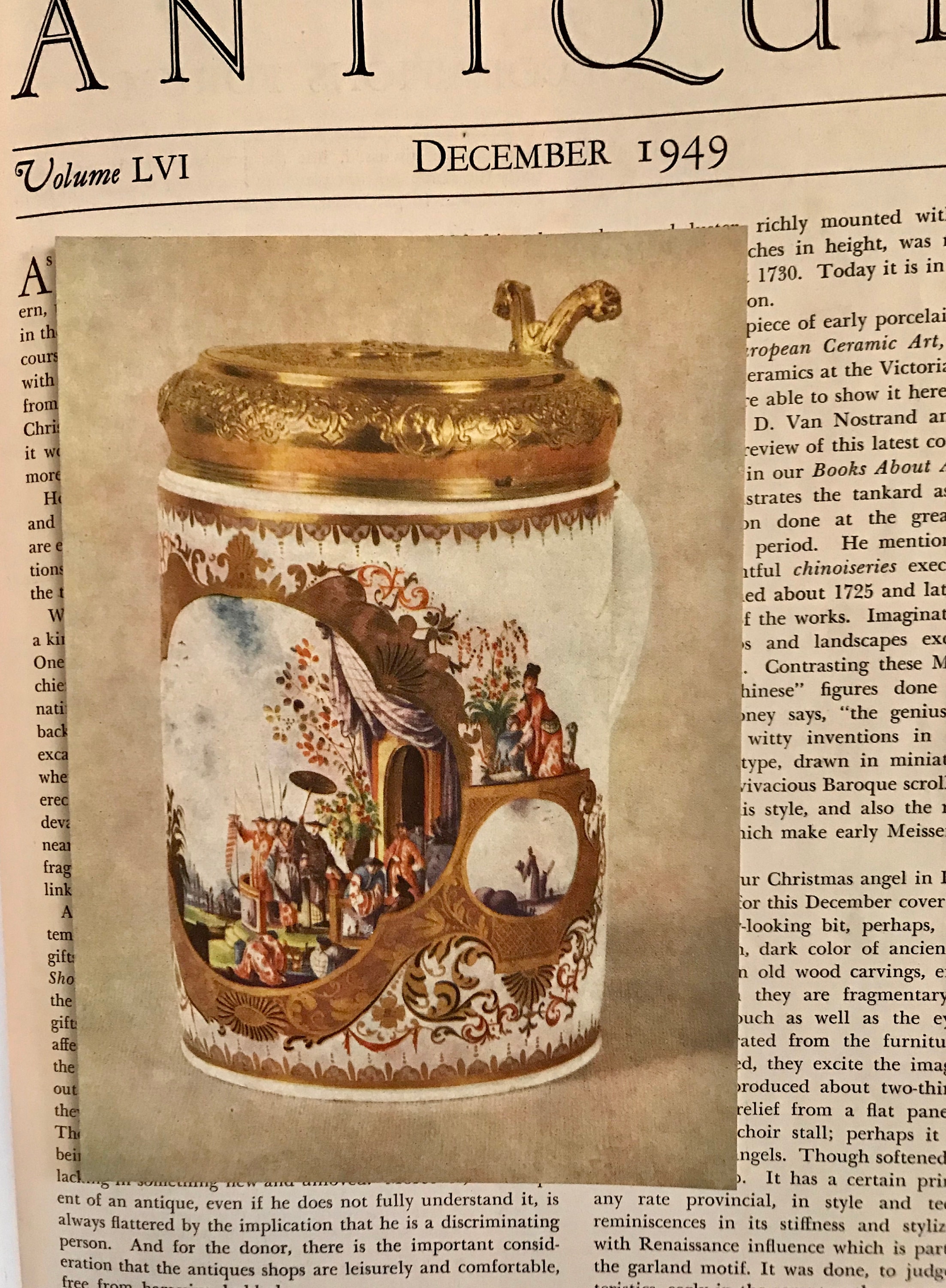 Buy Vintage the Magazine Antiques December 1949 1940s Online in India ...