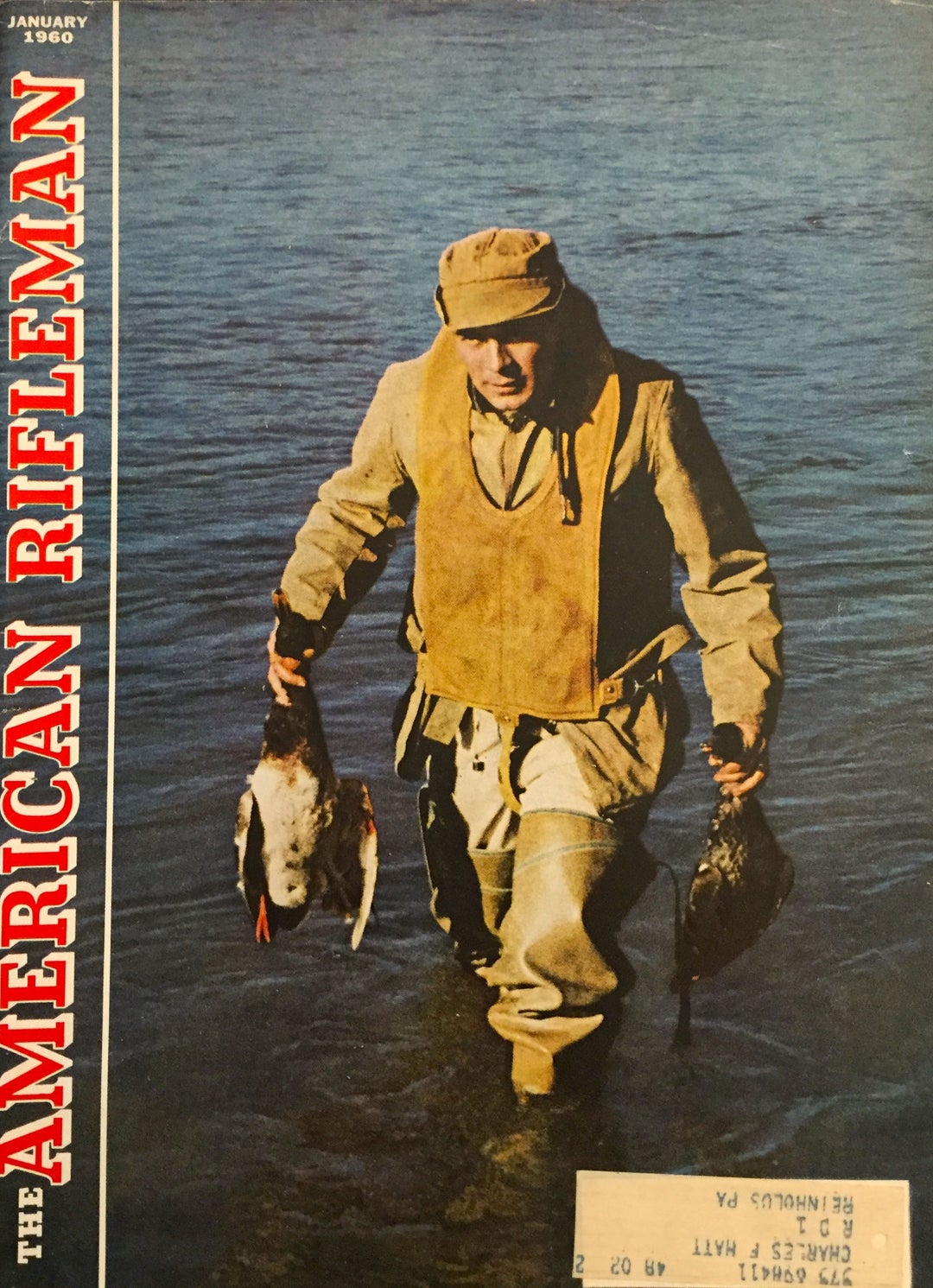 Vintage American Rifleman Magazine January 1960 1960s Vintage Hunting ...