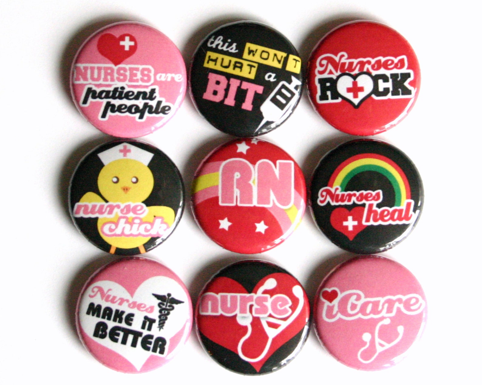 Nurses Magnets Day Doctor Pin Badge Button Cab Charm Gift - Etsy