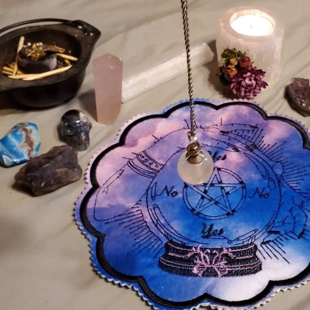Pendulum Mat, Divination Mat, Fashionably Twisted, Free Shipping, Gifts ...