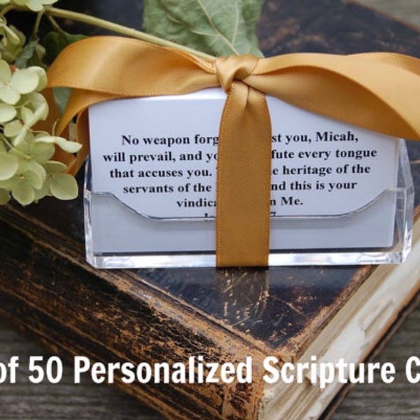 Scripture Cards - Etsy