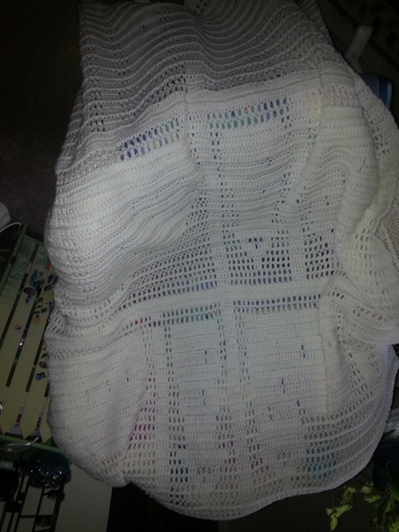 106-light the Way - Lighthouse Filet Crochet - Etsy