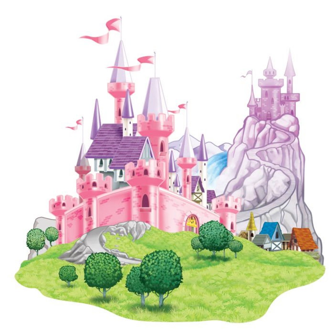 Princess Castle Backdrop Photo Prop, Pretty Princess Birthday, Princess ...