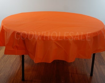 Orange Fall Tablecloth - Etsy