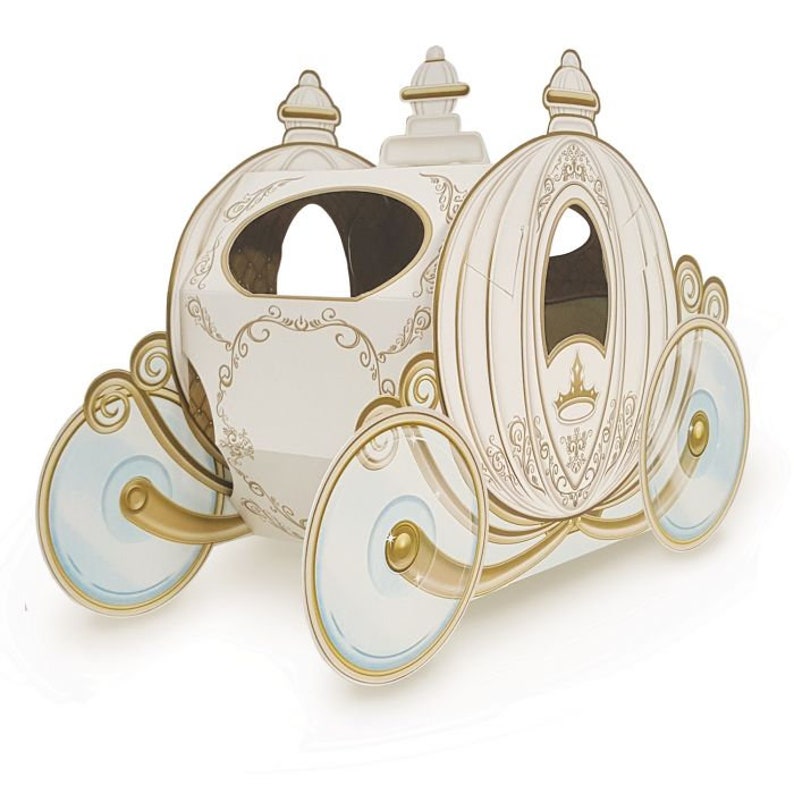 3d Carriage Centerpiece, Pretty Princess Birthday, Princess Birthday ...