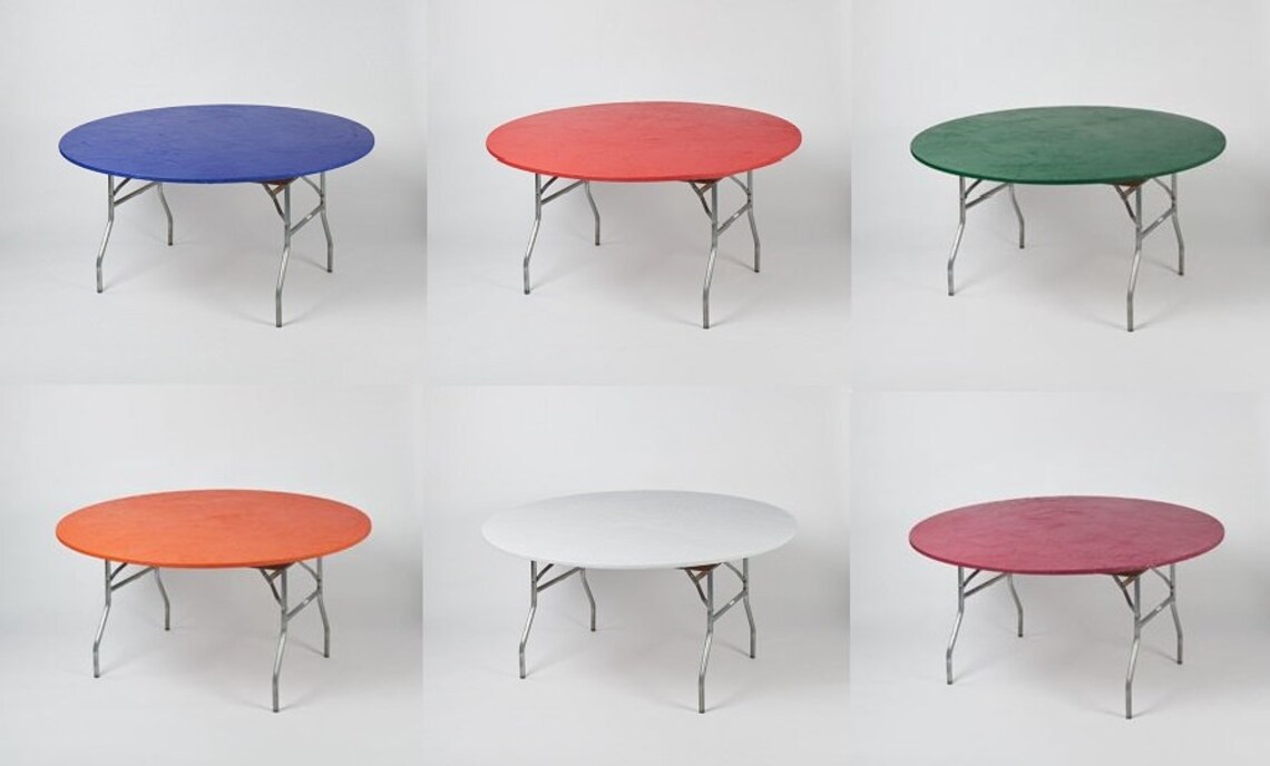 72 Round Kwik Covers Plastic Fitted Stretchable - Etsy