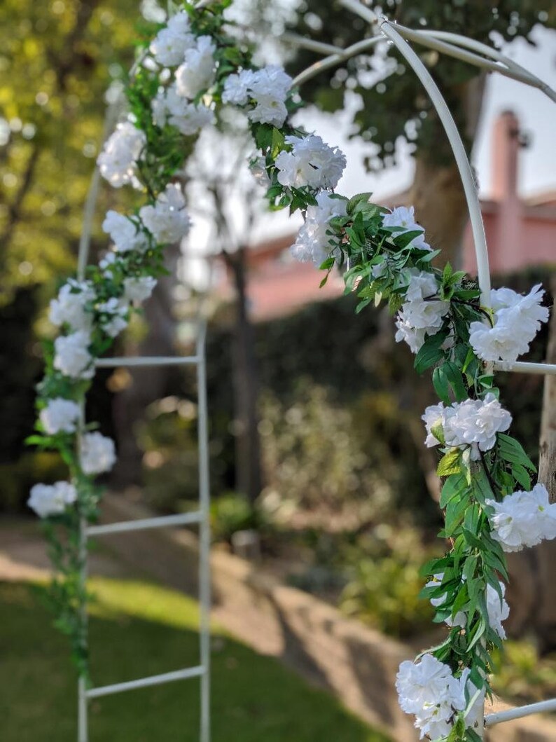 Wedding Event Metal Steel White Arch Outdoor Arch for - Etsy