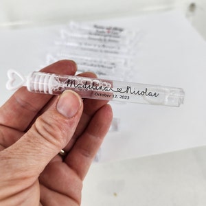 30 Personalized Bubble Labels for Bubble Wands, Custom Printed - Etsy