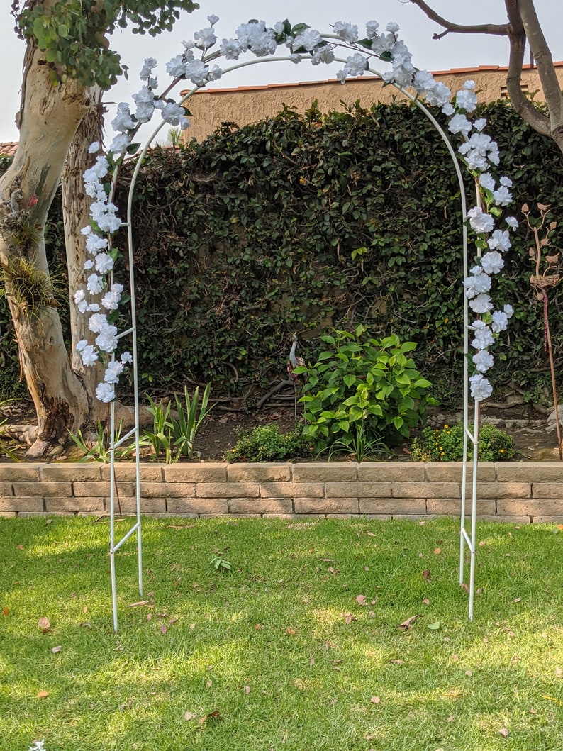 Wedding Event Metal Steel White Arch Outdoor Arch for - Etsy