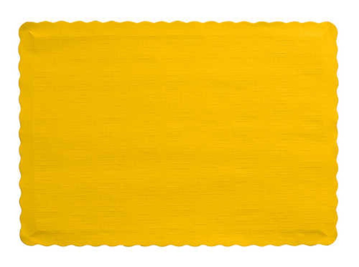 50 Count School Bus Yellow Paper Placemats Paper Placemats | Etsy