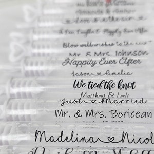30 Personalized Bubble Labels for Bubble Wands, Custom Printed - Etsy