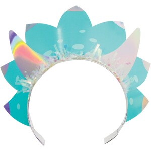 8 Dinosaur Headband Tiaras, Dinosaur Party Supplies, Dino Party Favors ...